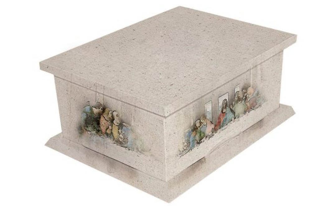 South-coast-funerals-last-supper-solid-casket-640w | Funeral Directors ...